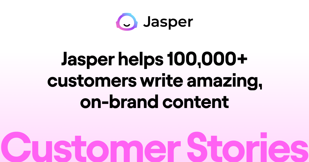 Customer Stories - Jasper